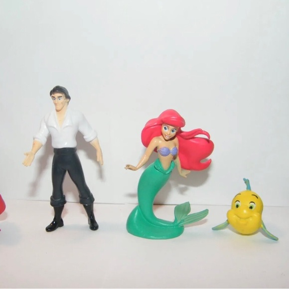 Disney | Toys | Little Mermaid Movie Toy Figure 2 Set With 1 Neat ...